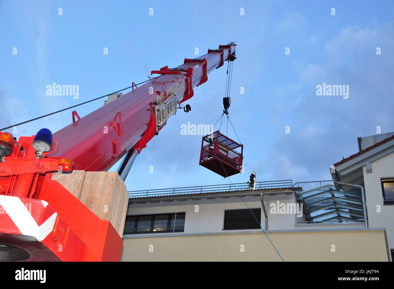 Building,fire crane,mountain basket,fire brigade,rescue,delete,fire ...