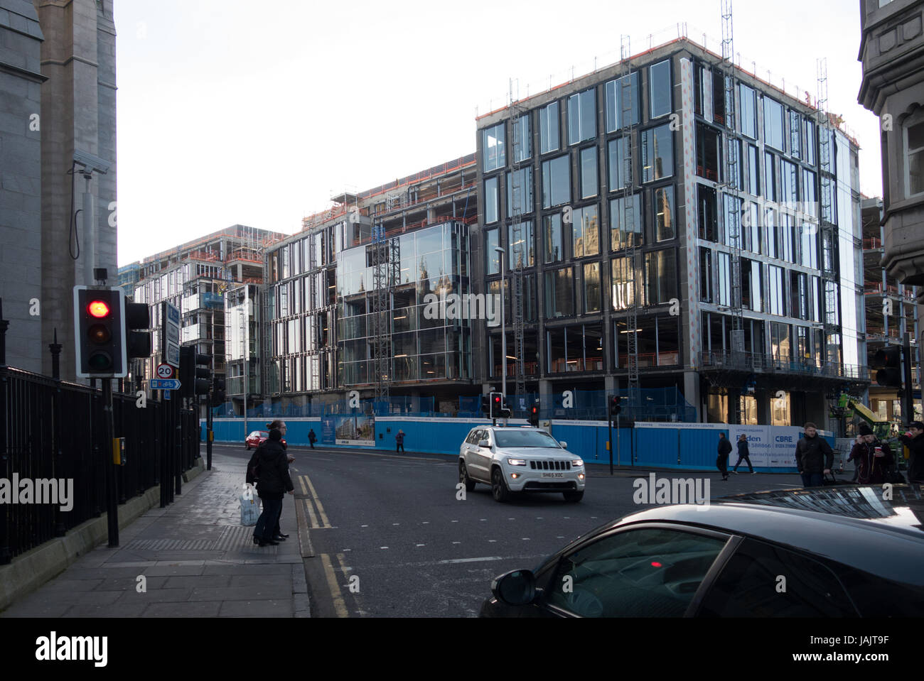 Marischal square construction hi-res stock photography and images - Alamy