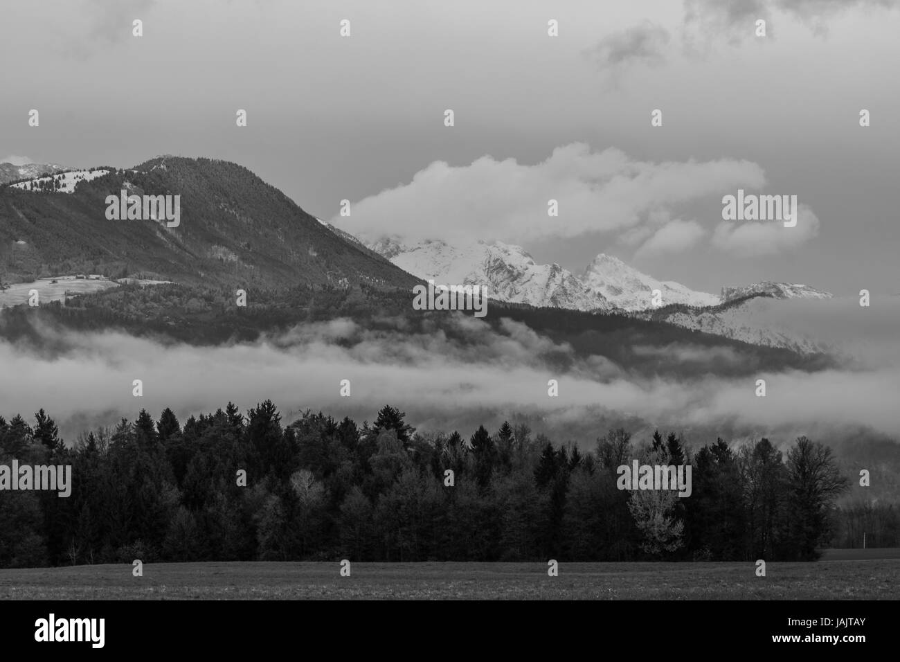 Outside tranquility Black and White Stock Photos & Images - Alamy