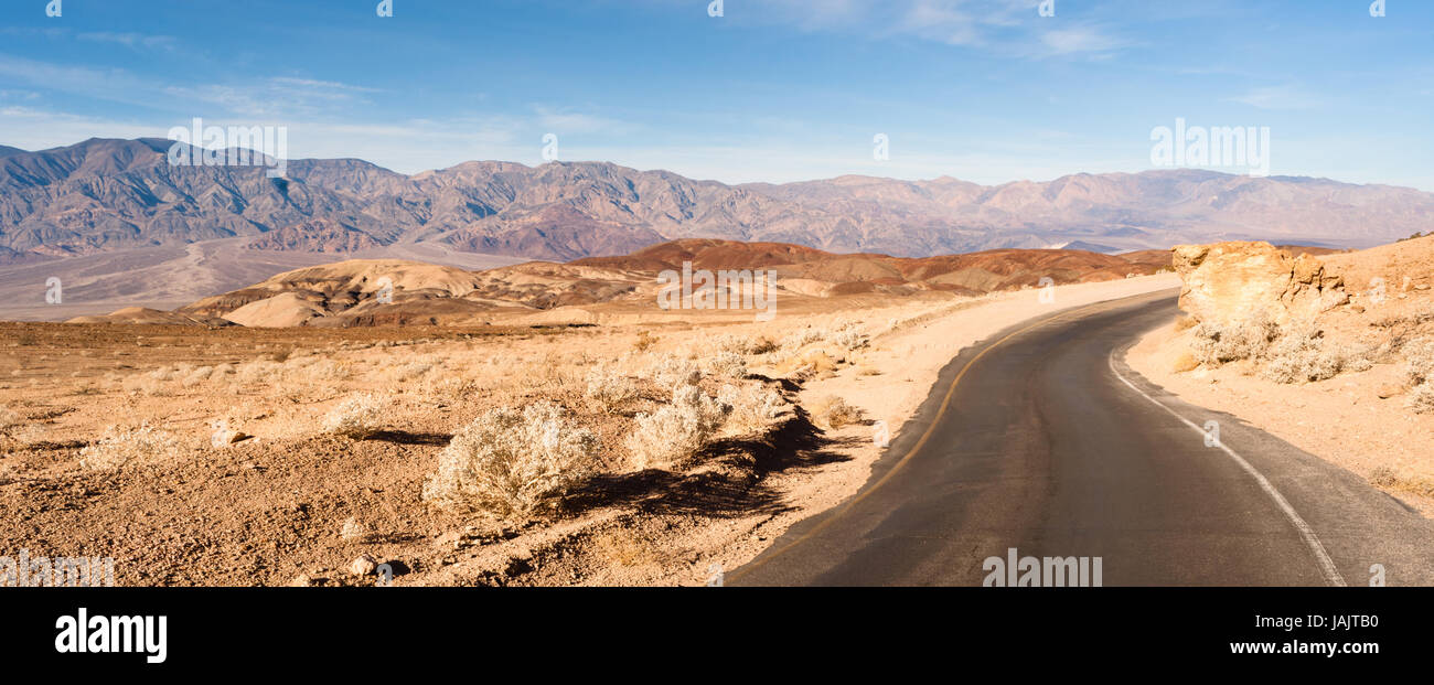 Death valley road highway freeway scenic national park california hi ...