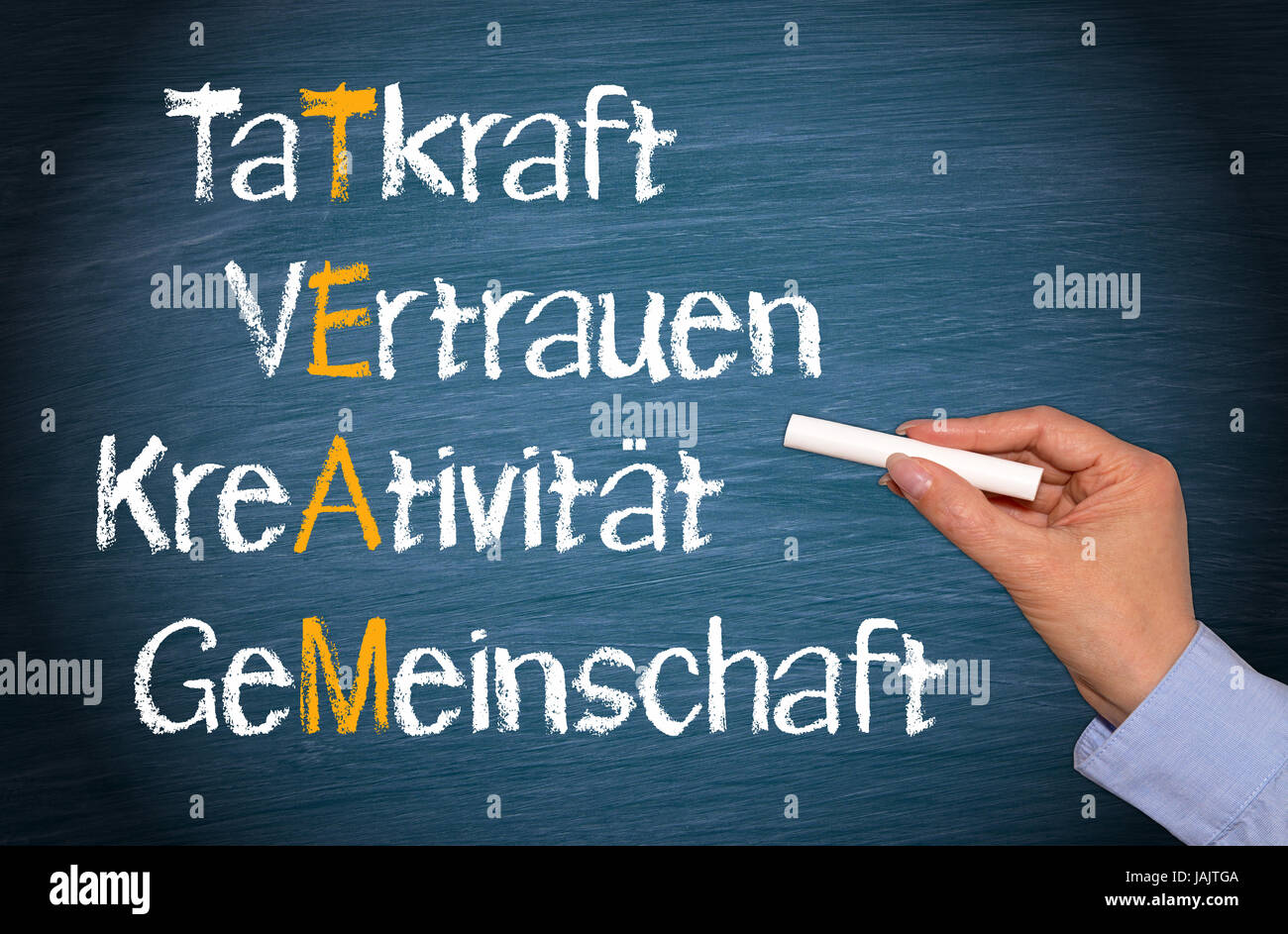 Erfolg teamarbeit hi-res stock photography and images - Alamy