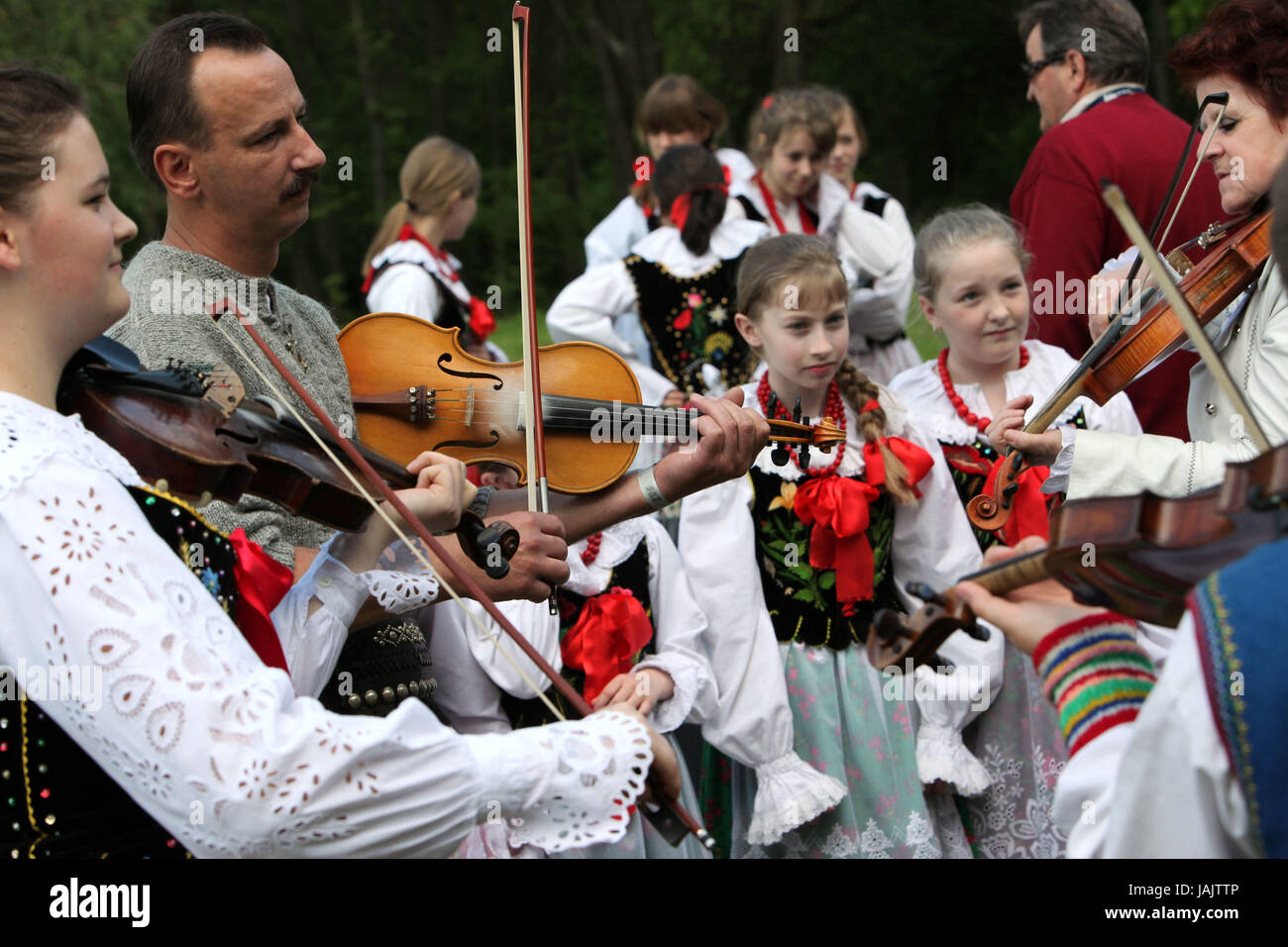 Europe,East Europe,Slovakia,Poland,margin,Cerveny Klastor,folklore ...