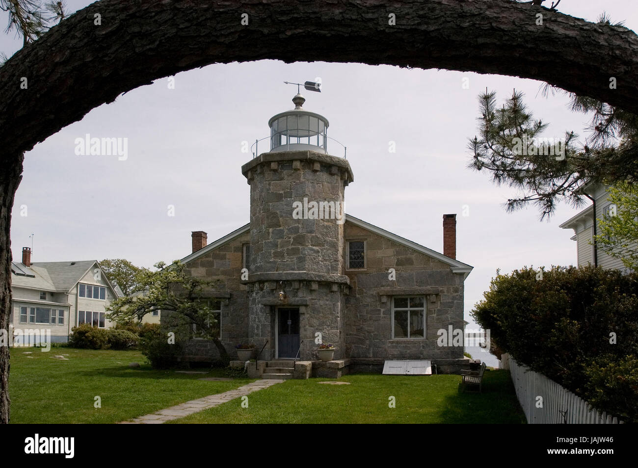 The Stonington Lighthouse High Resolution Stock Photography and Images ...