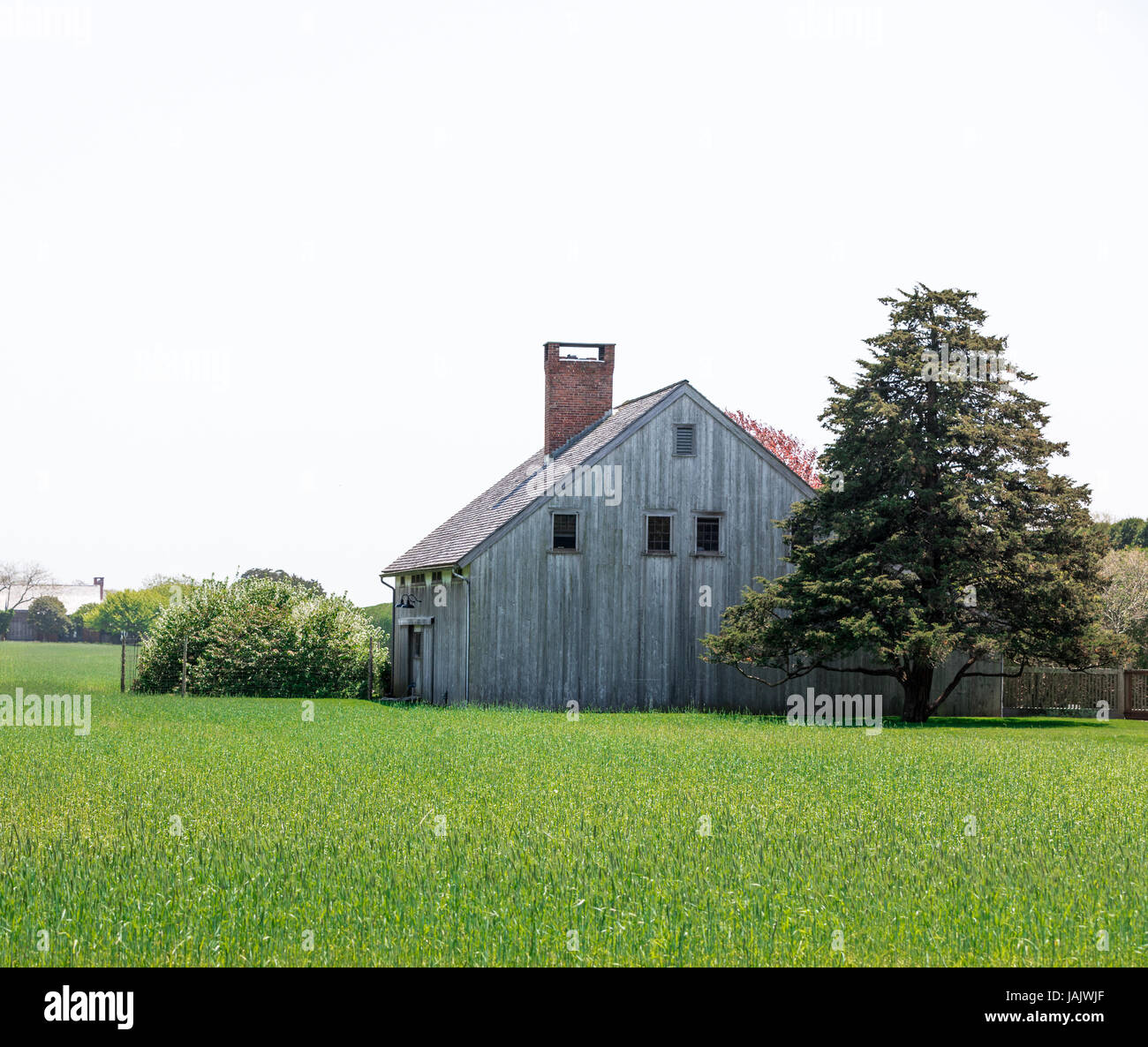 An old barn converted into a home in East Hampton NY Stock Photo - Alamy
