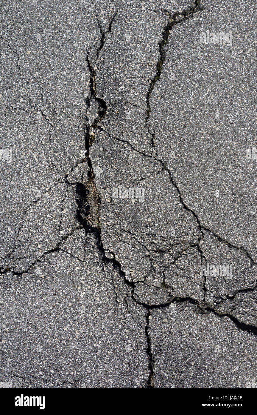 Asphalt torn open hi-res stock photography and images - Alamy