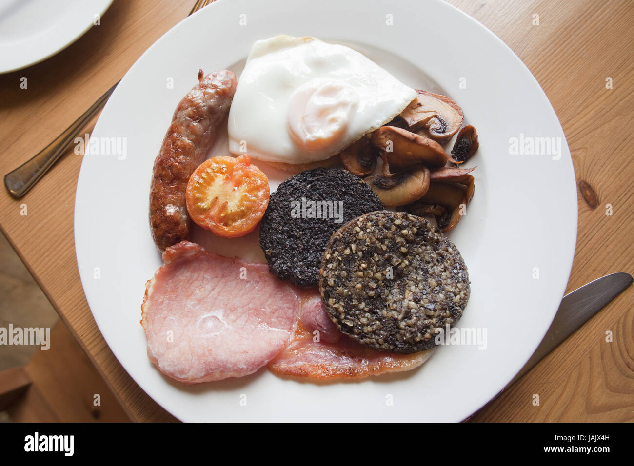 Scotland,traditional Scottish breakfast Stock Photo - Alamy