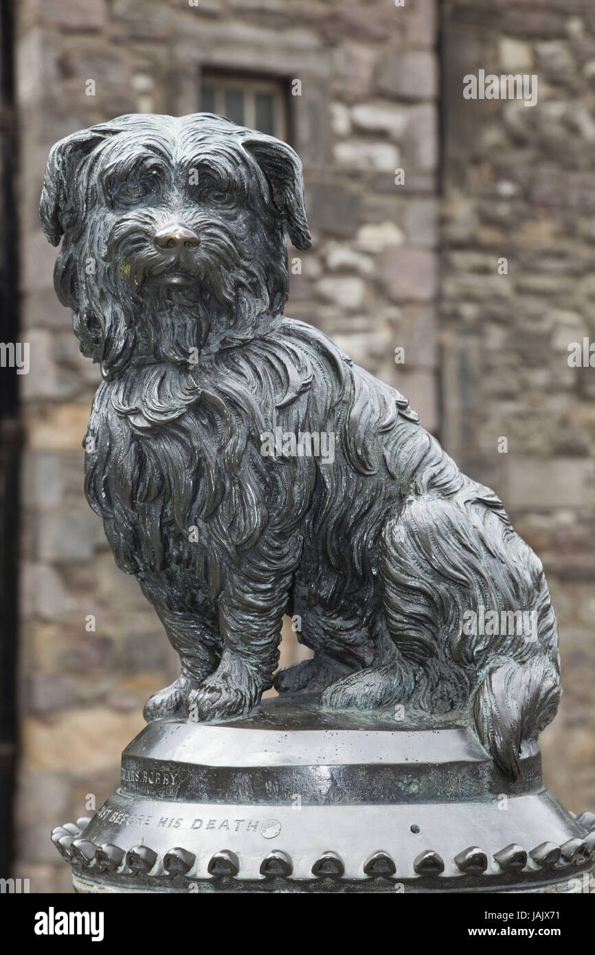 Scotland,Edinburgh,statue of Greyfriars Bobby Stock Photo - Alamy