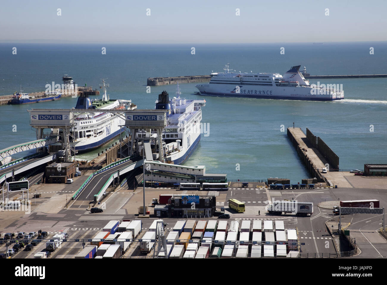 England,Kent,Dover,harbour of Dover Stock Photo - Alamy