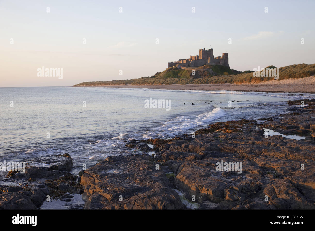 Model of bamburgh castle hi-res stock photography and images - Alamy