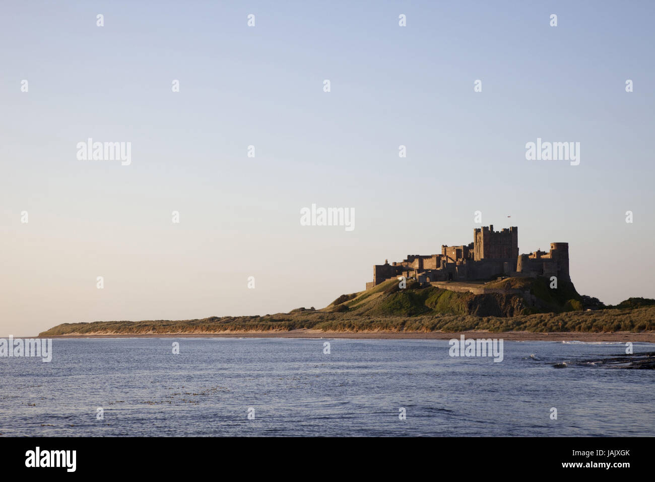 Model of bamburgh castle hi-res stock photography and images - Alamy