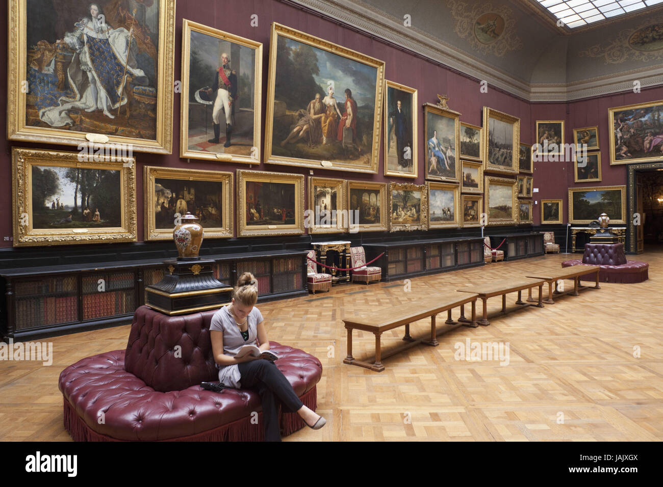 France,Ile-de-France,Chantilly,castle Chantilly,Musée Condé,picture ...