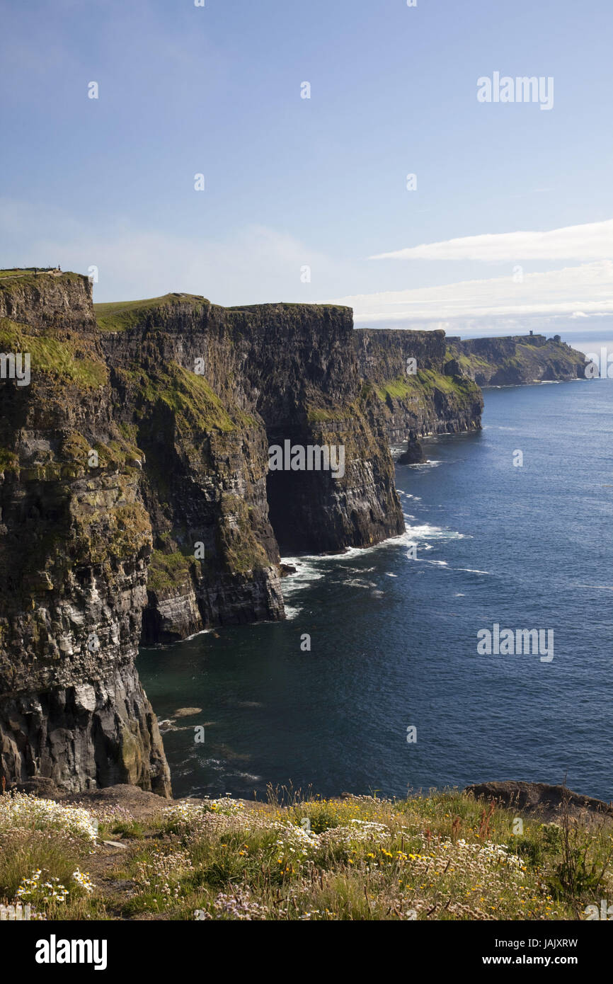Ireland,county Clare,Cliffs of Moher Stock Photo - Alamy
