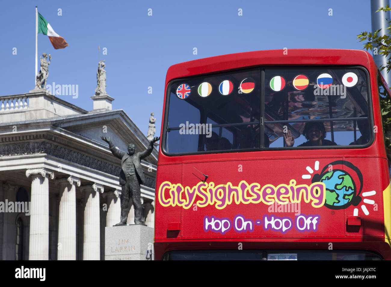 Ireland dublin bus sightseeing hi-res stock photography and images - Alamy