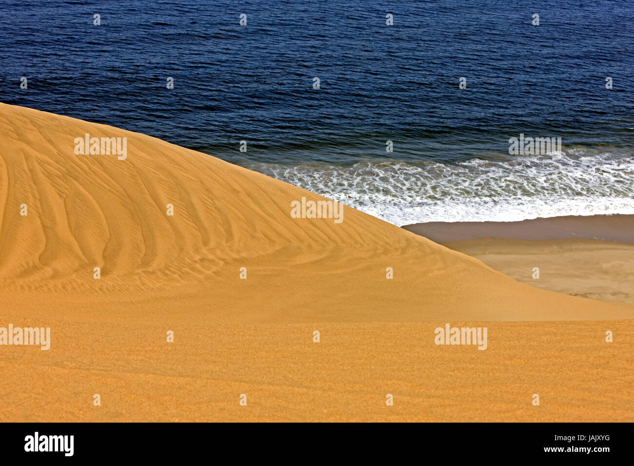 Sand dunes in the Walvis Bay,Namibia Stock Photo - Alamy
