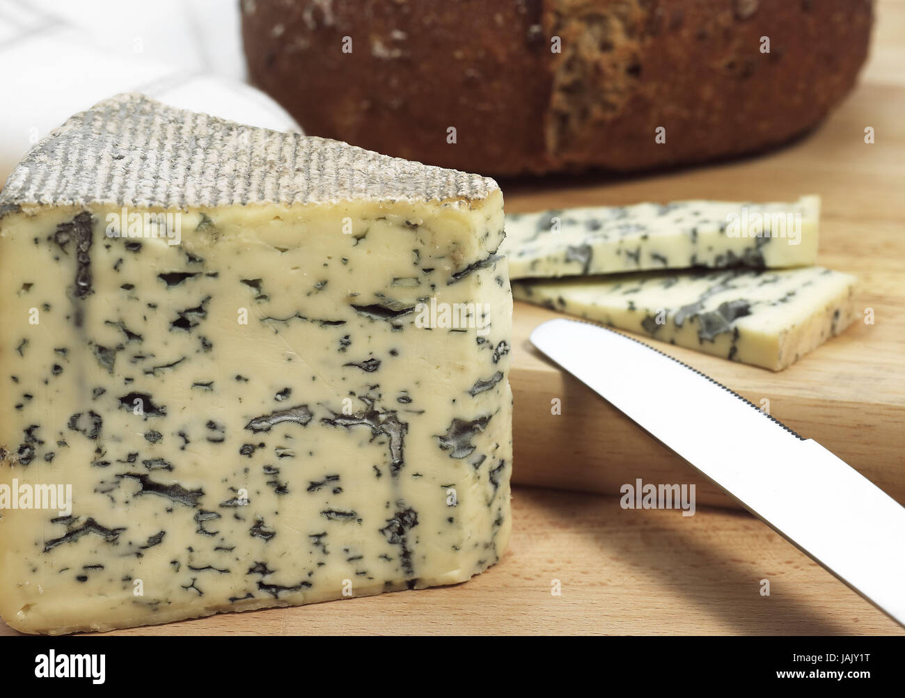 Blue of the Causses,French blue cheeses Stock Photo - Alamy