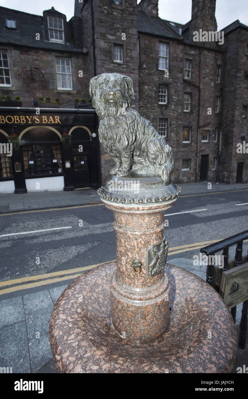 Scotland,Edinburgh,statue of Greyfriars Bobby Stock Photo - Alamy