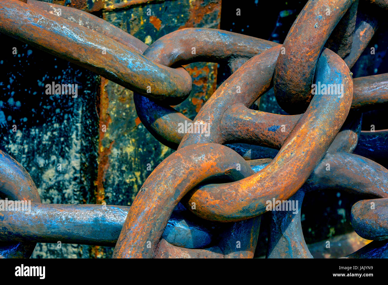 Old chain pier hi-res stock photography and images - Alamy