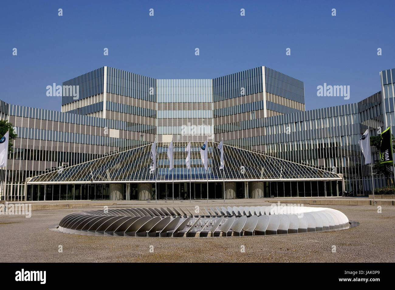 Germany,Bavaria,Munich,BMW Forschungs and innovation centre,building ...