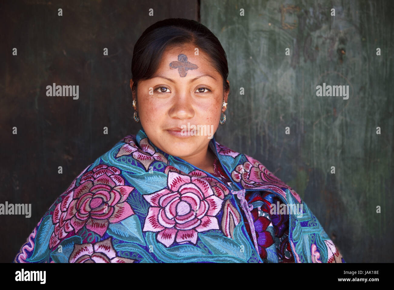 Portrait Of Young Maya Woman High Resolution Stock Photography and ...