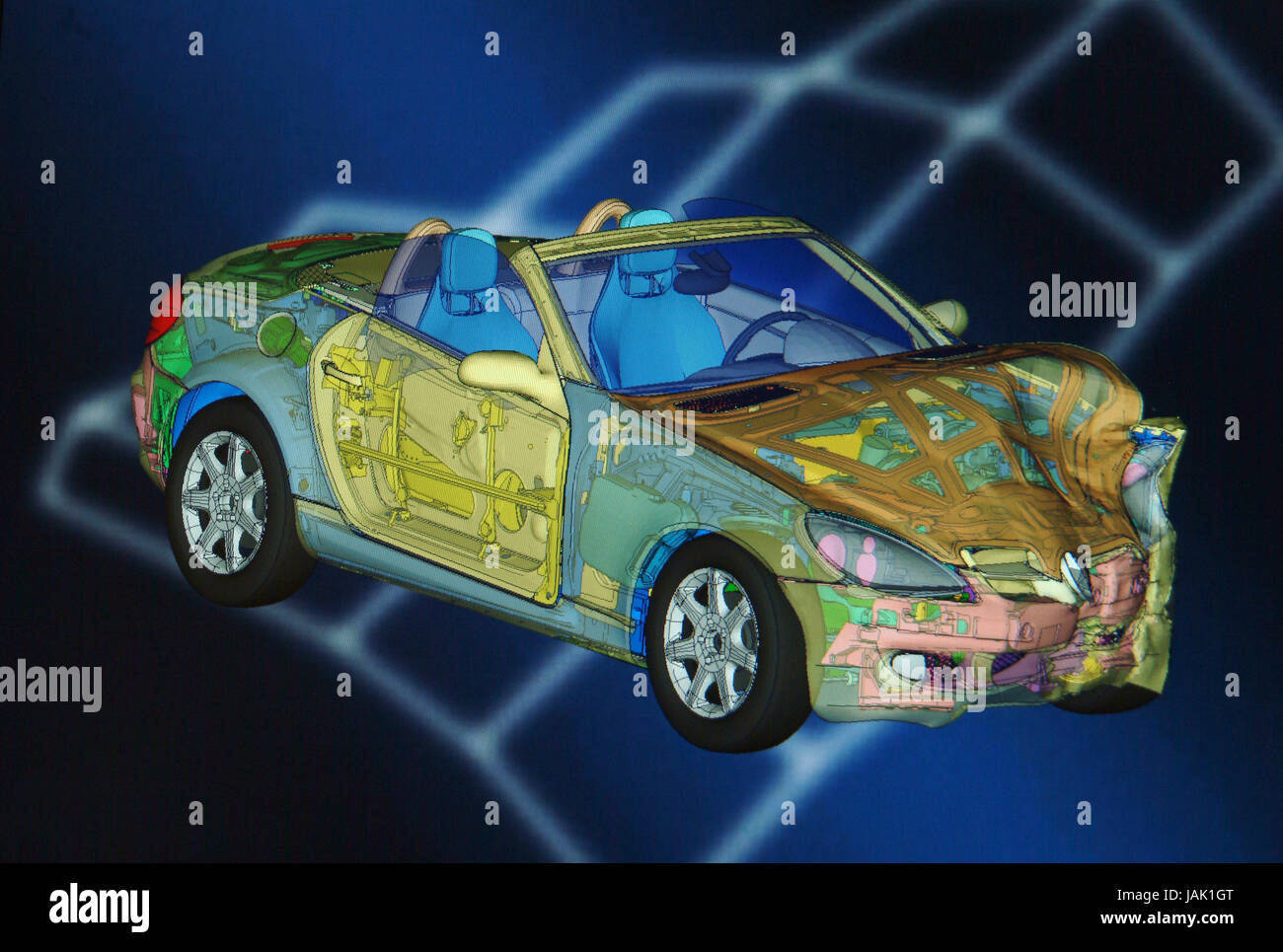 Computer simulation hi-res stock photography and images - Alamy