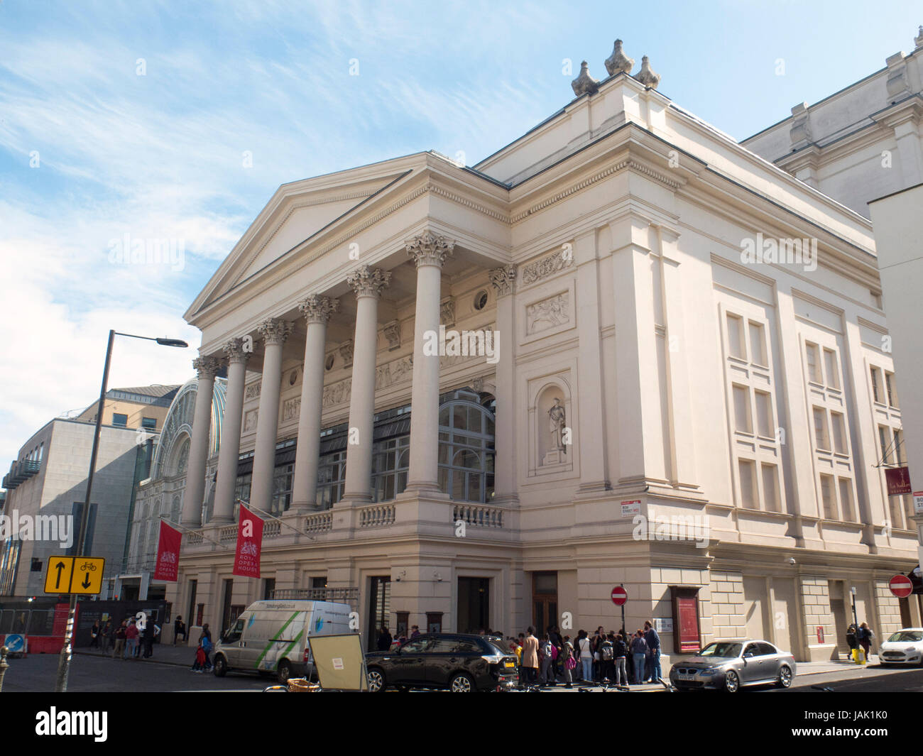 Royal Opera House, Covent Garden. Bow Street, West End, London, England ...