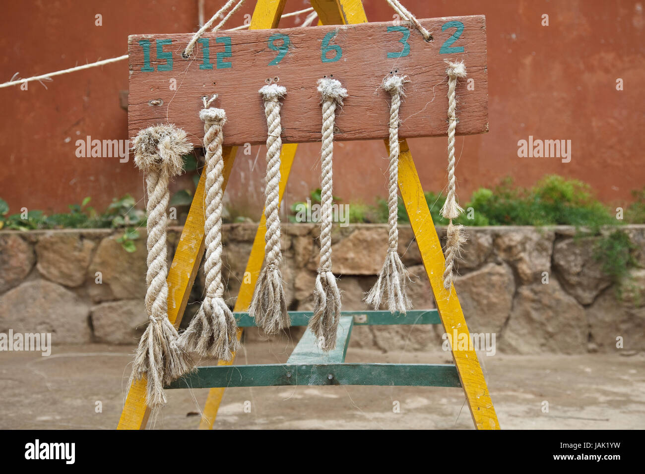 Mexico,Yucatan,Sotuta de Peon,Hacienda,sisal processing,ropes,samples ...
