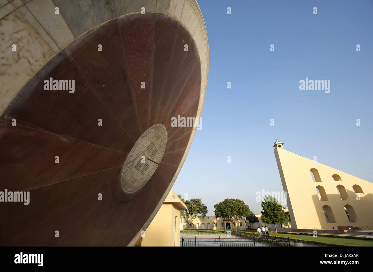 India,Rajasthan,Jaipur,Jantar Mantar,historical observatory,big sundial ...