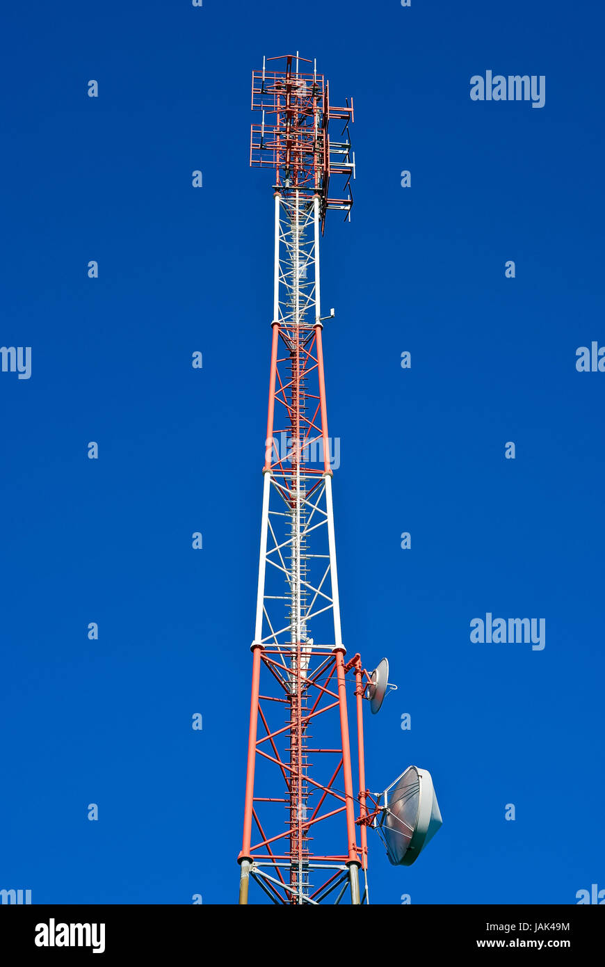 funkmast for mobile telephony Stock Photo - Alamy