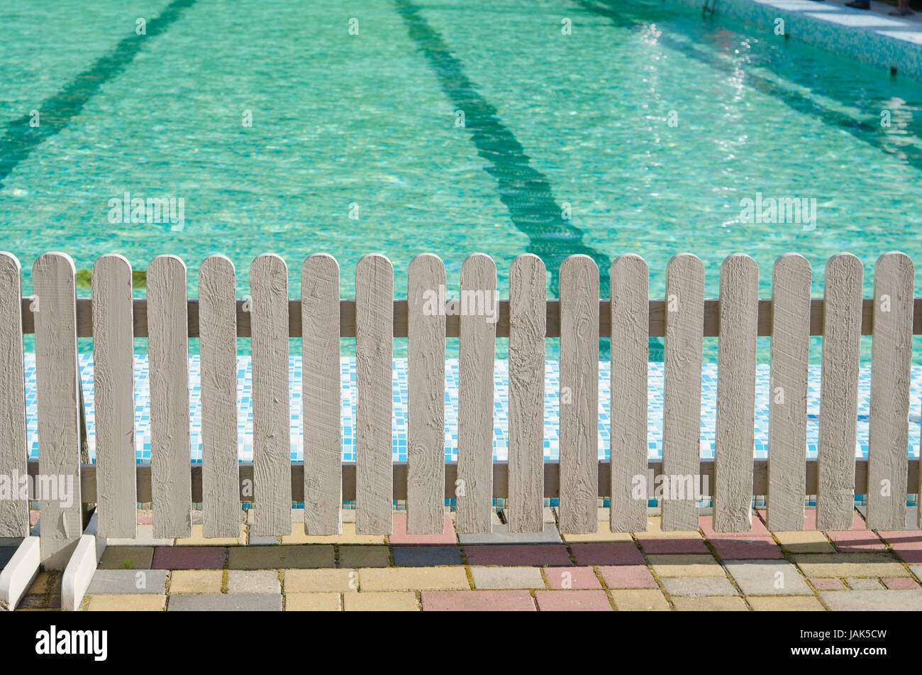 Swimming pool tile, close-up Stock Photo - Alamy