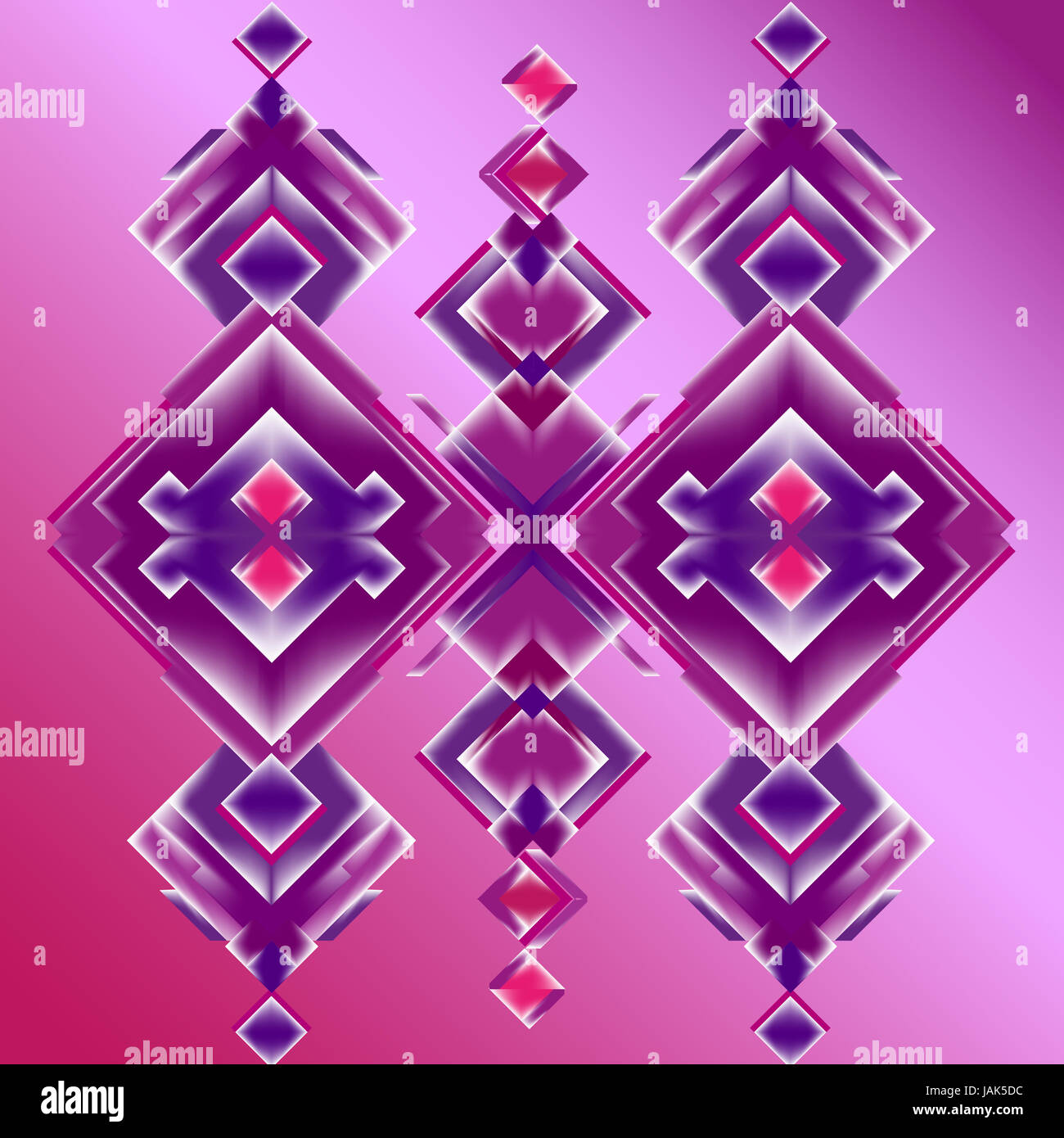 Abstract ornamental background of purple rombs and triangle Stock Photo ...