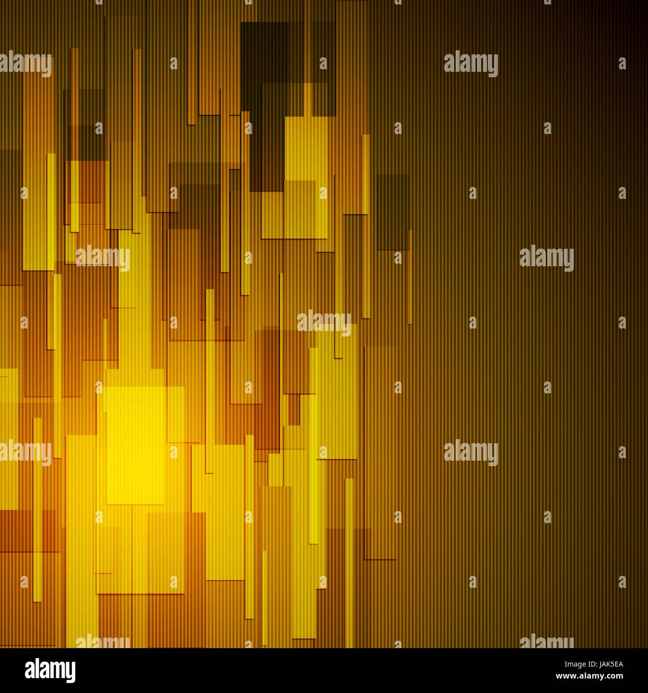 Dark yellow rectangle shapes. Vector background eps 10 Stock Photo - Alamy