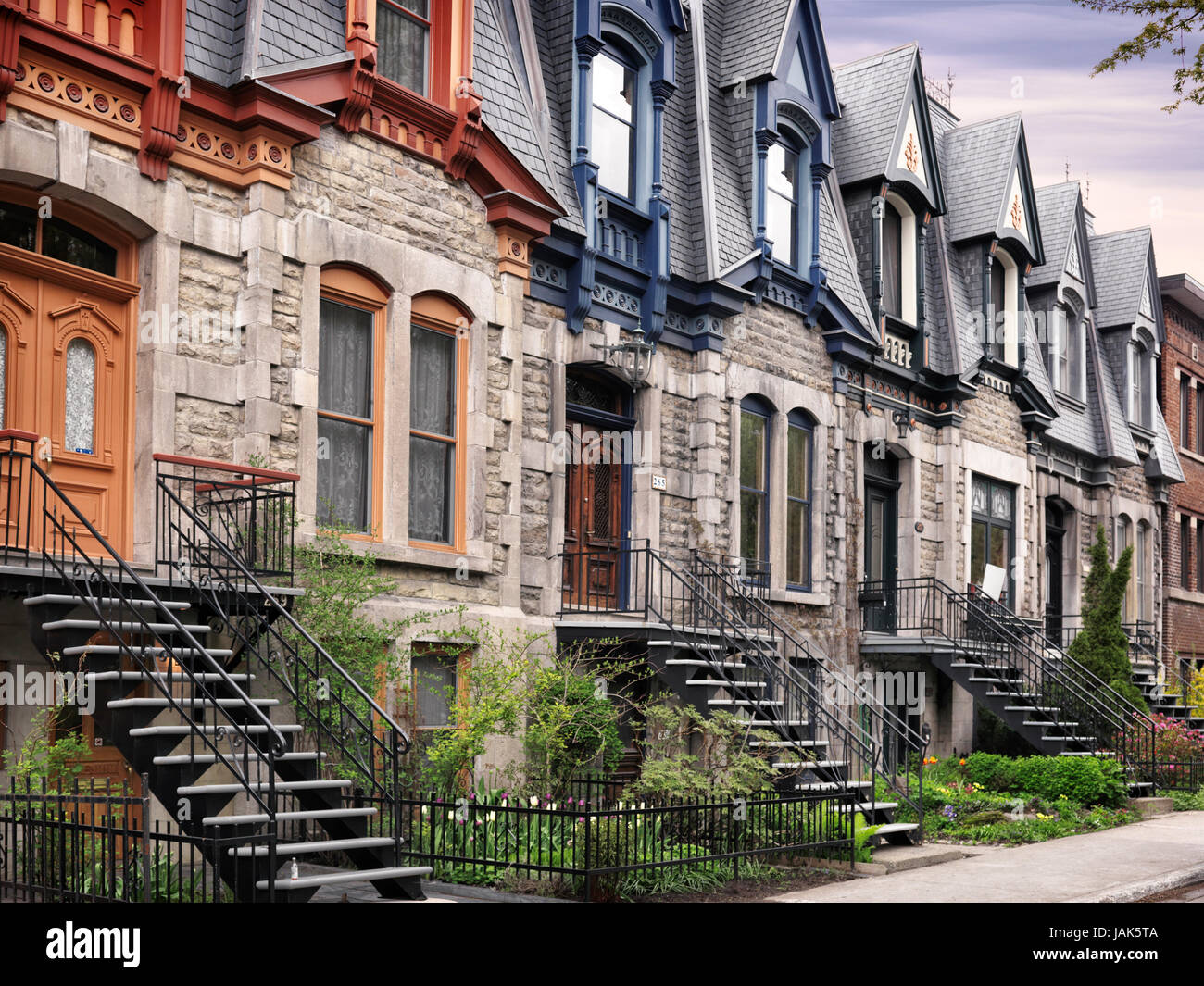 Historic old town montreal hi-res stock photography and images - Alamy