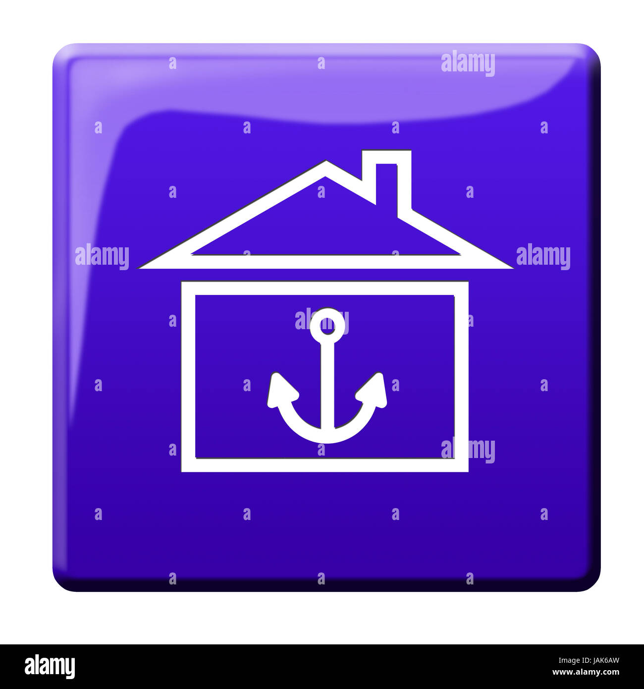 trade symbol house Stock Photo - Alamy