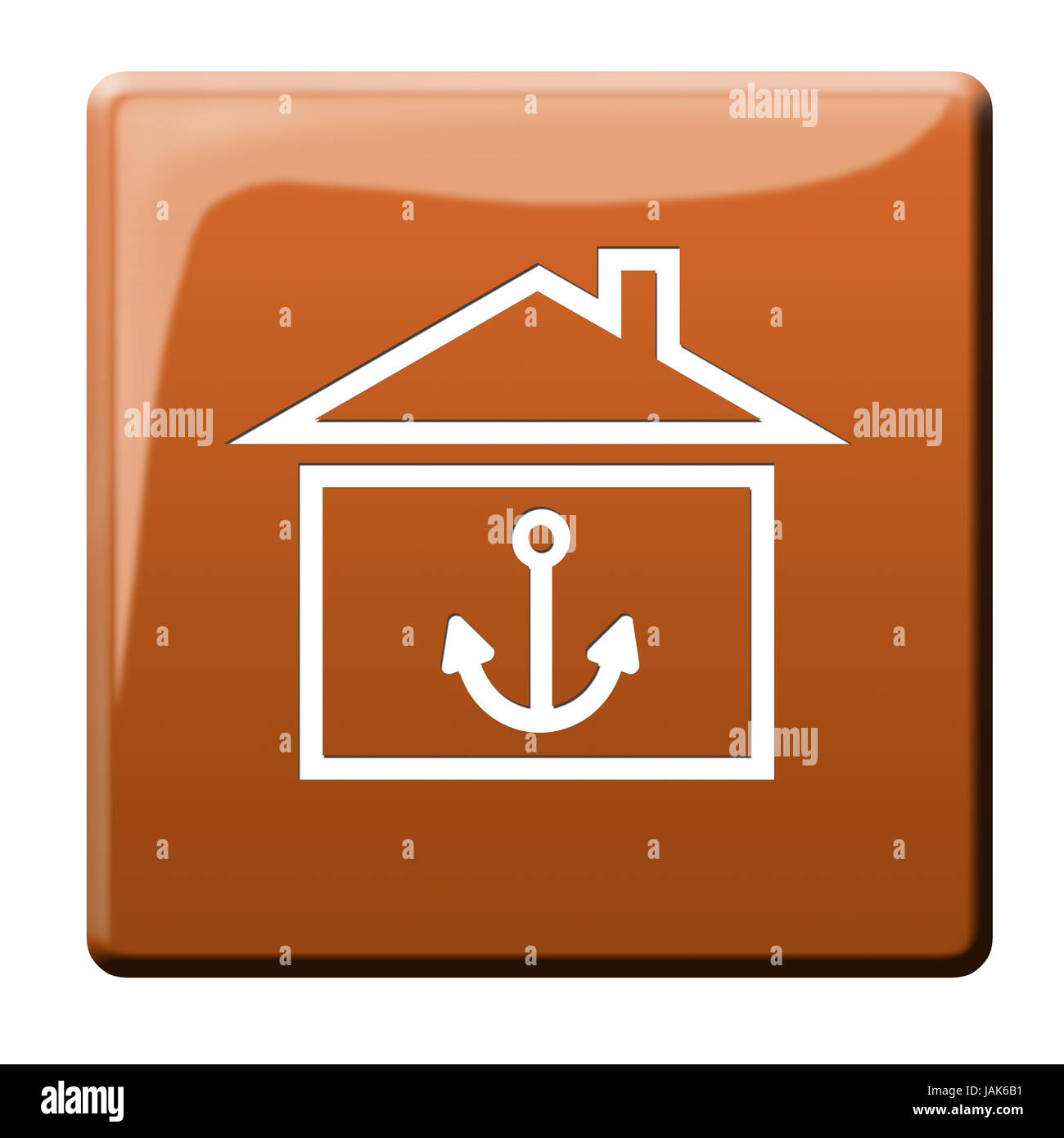 harbor master icon Stock Photo - Alamy
