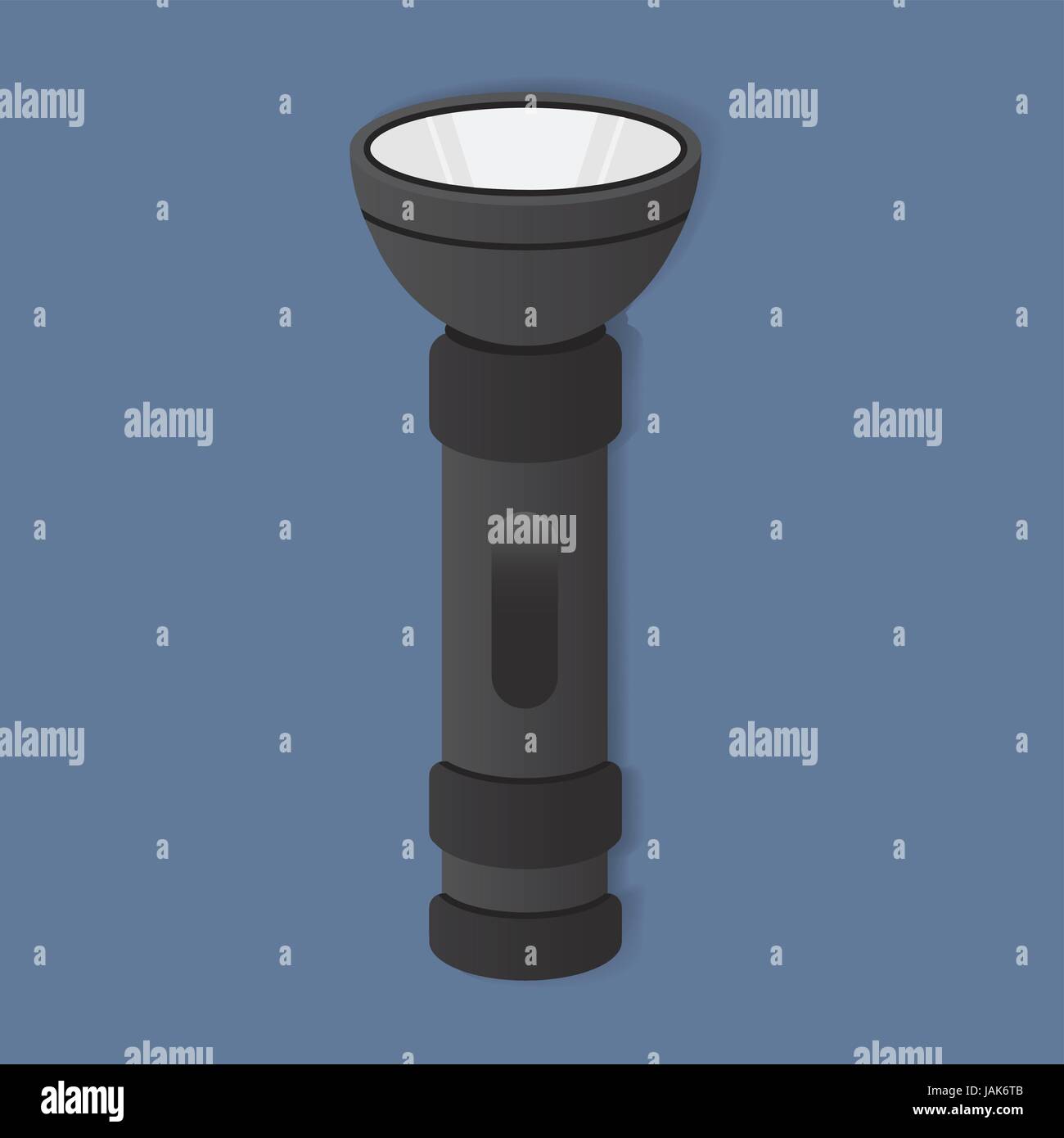 Flashlight Equipment Graphic Illustration Vector Stock Vector Image & Art - Alamy