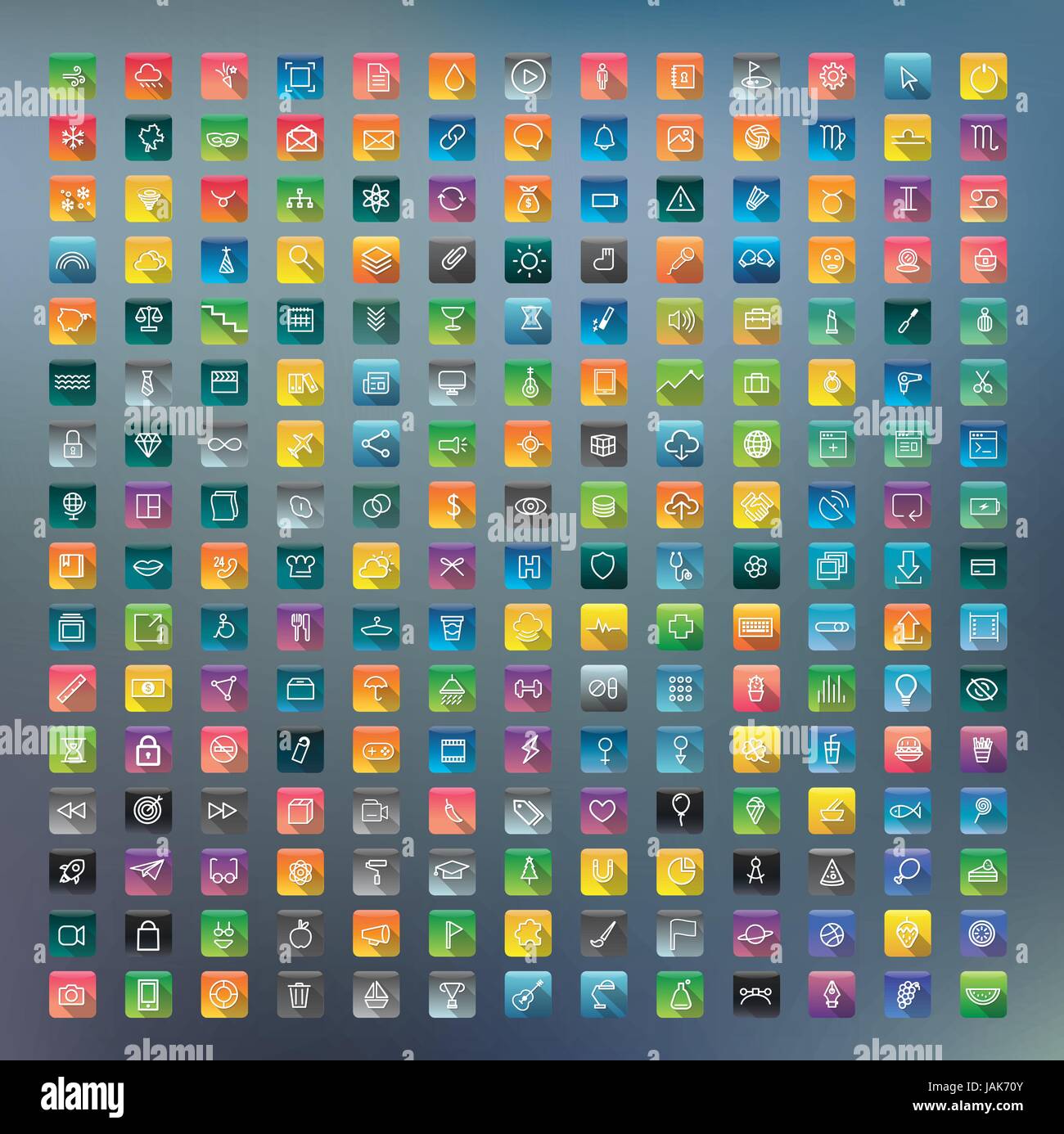 User Interface Vector Icons Mixed Set Collection Stock Vector Image And Art Alamy