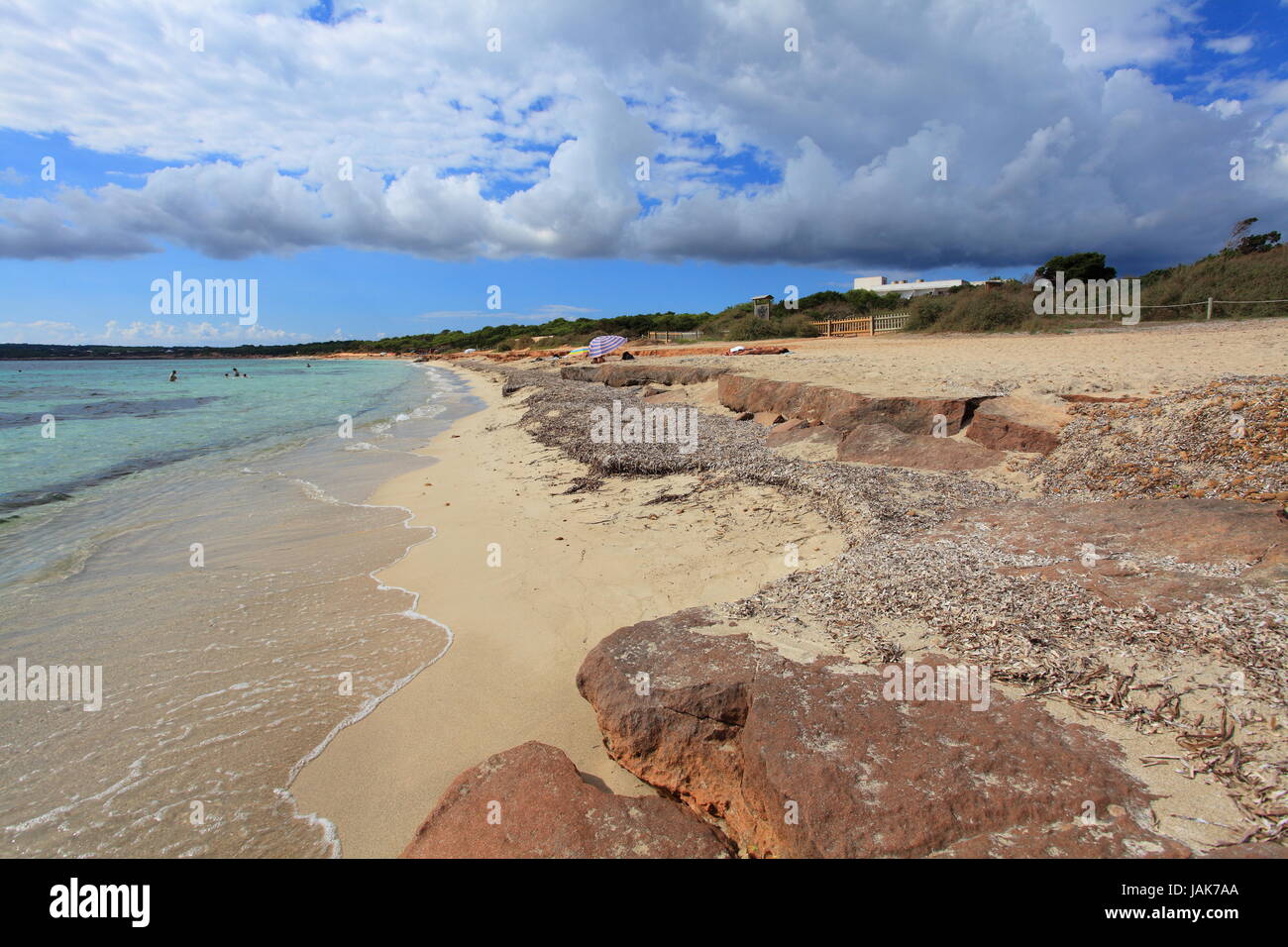 platja de migjorn Stock Photo - Alamy