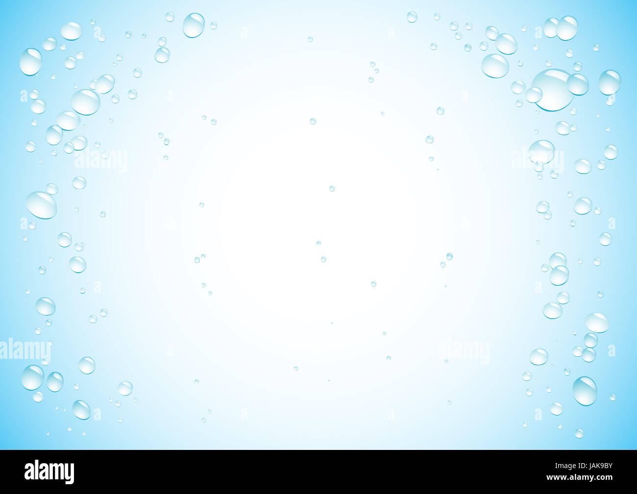 Simple drops blue background for design Stock Photo - Alamy