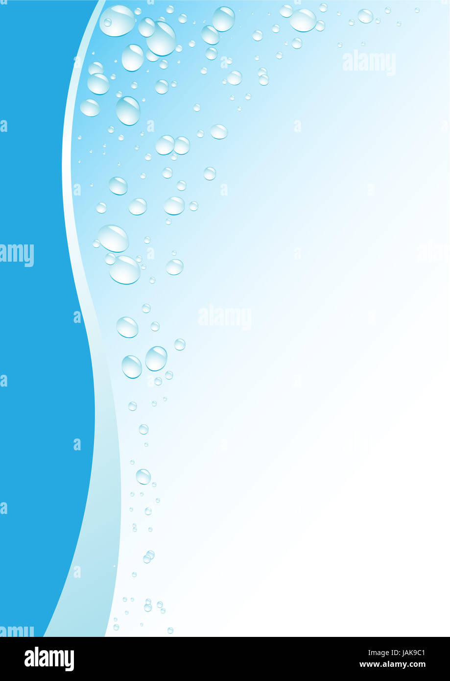Simple drops blue background for design Stock Photo - Alamy