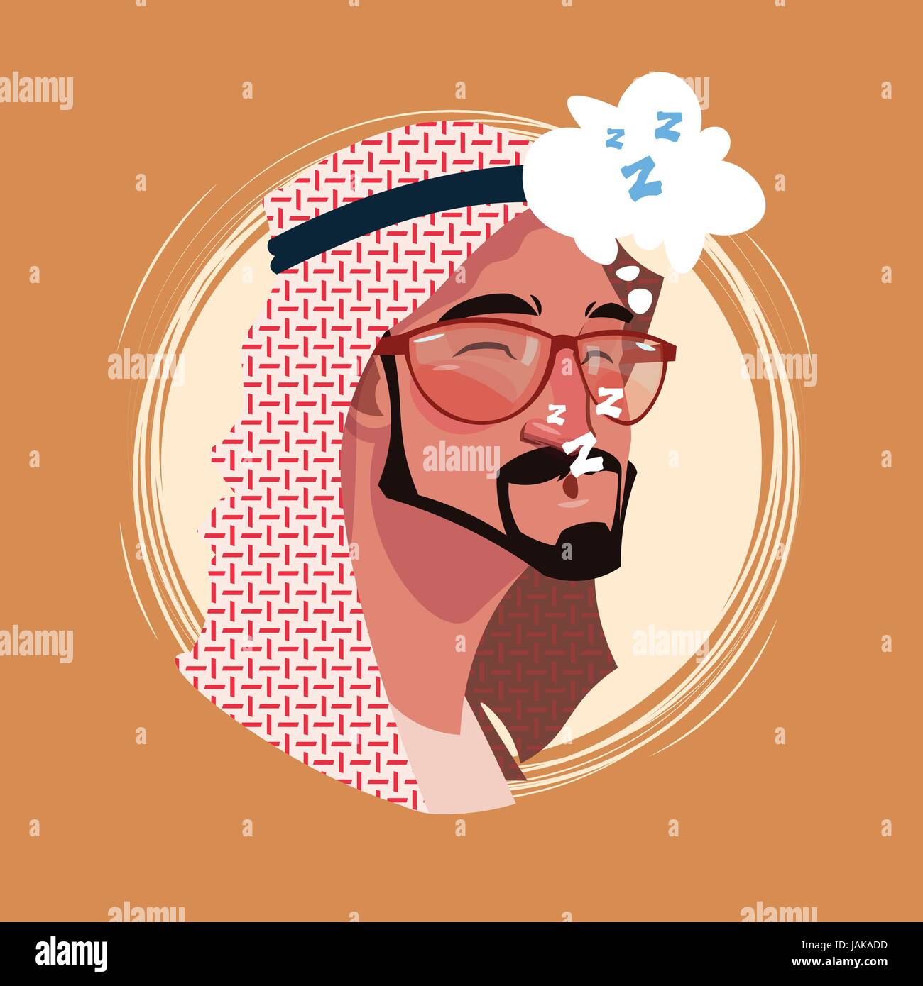 Cartoon tired smile emoticon hi-res stock photography and images - Alamy