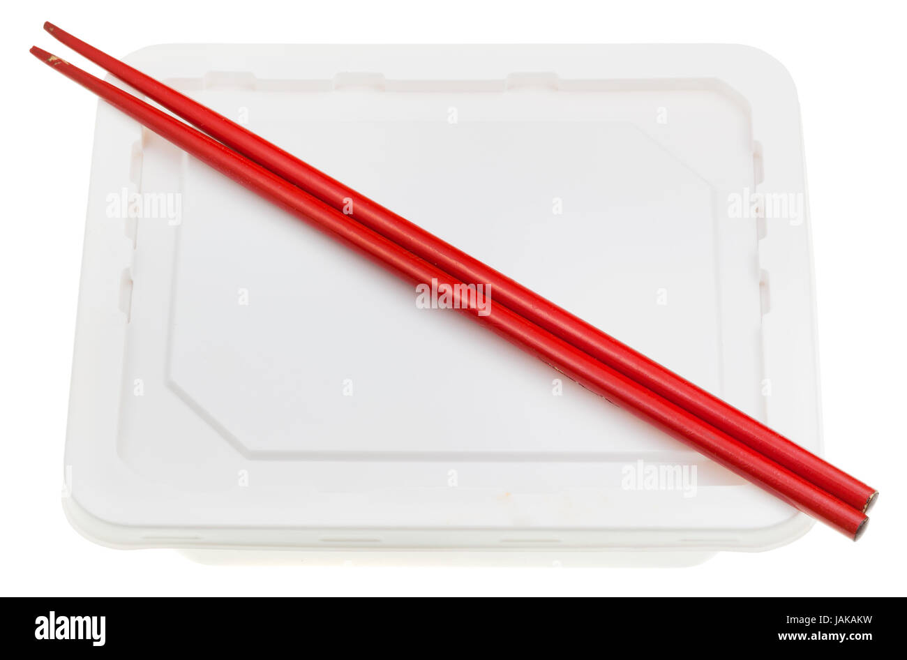 polystyrene cup with instant ramen and wooden chopsticks Stock Photo ...