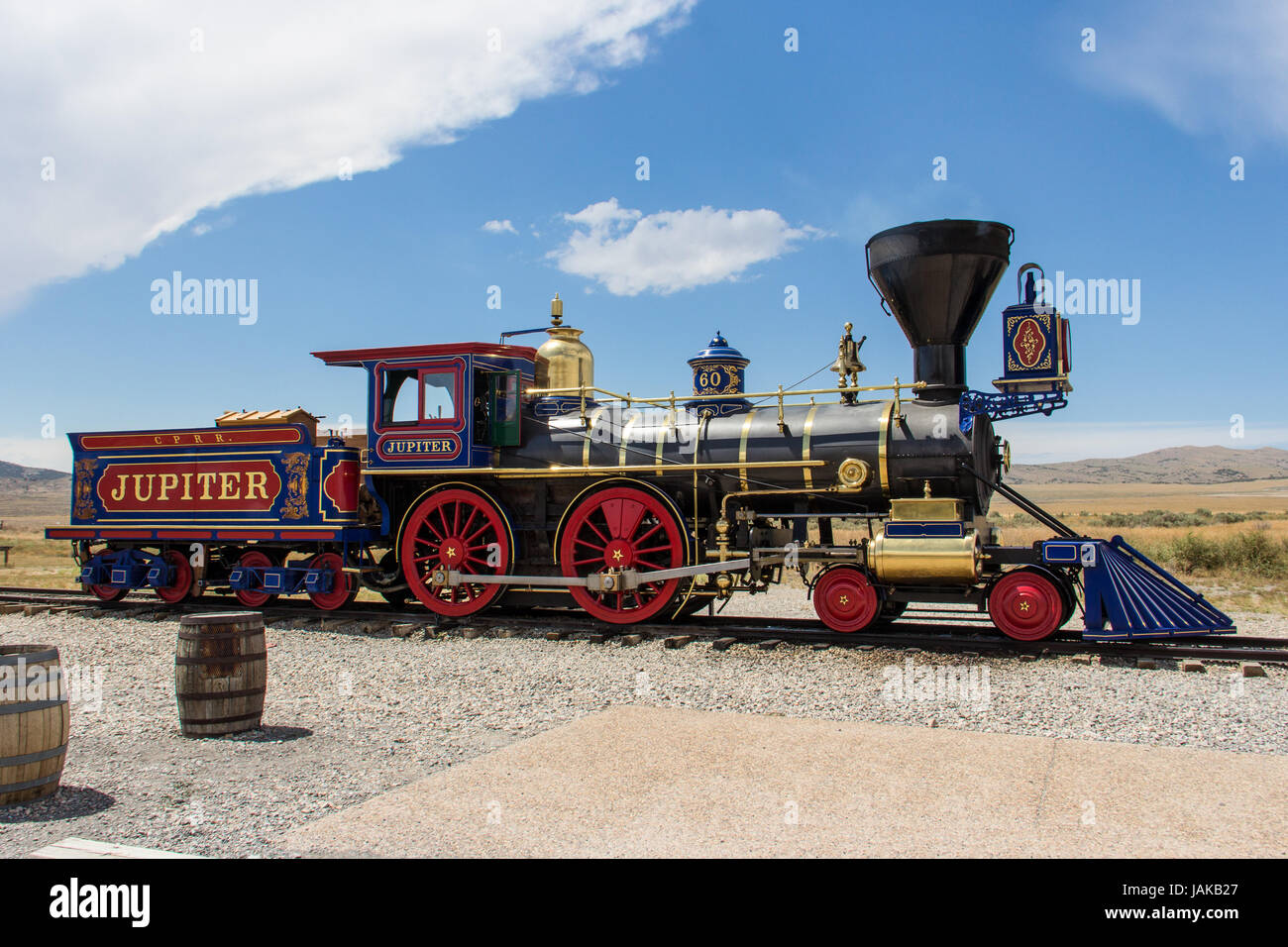 ´jupiter´ locomotive steam engine golden hi-res stock photography and ...