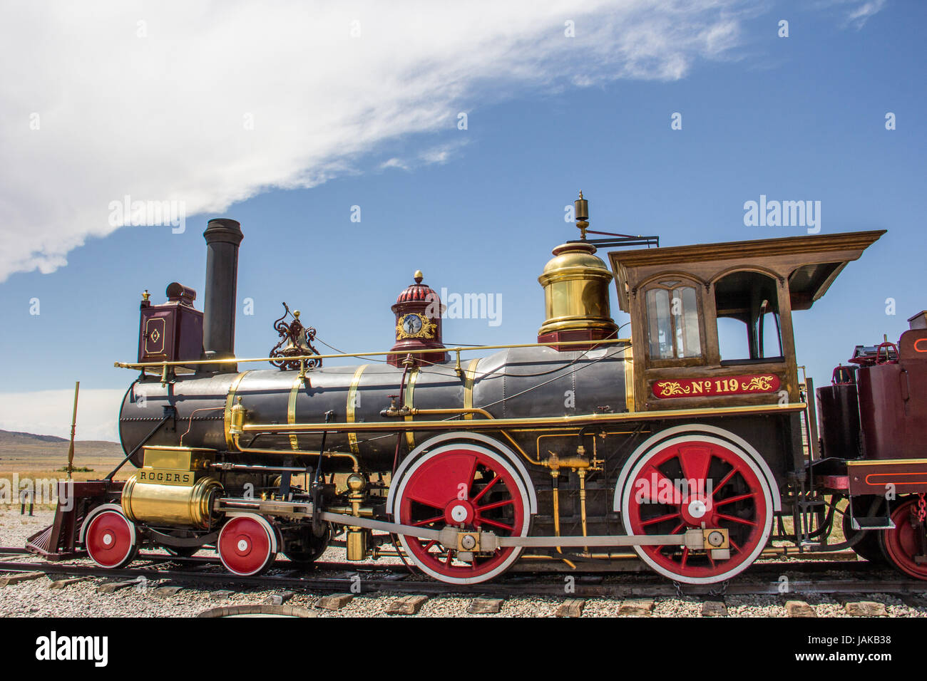 Golden spike 1869 hi-res stock photography and images - Alamy