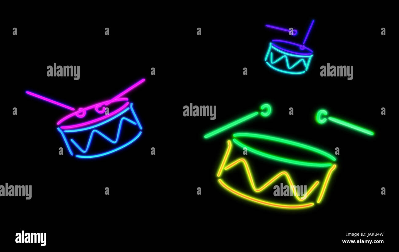 the color graphic of nero light glow Stock Photo - Alamy