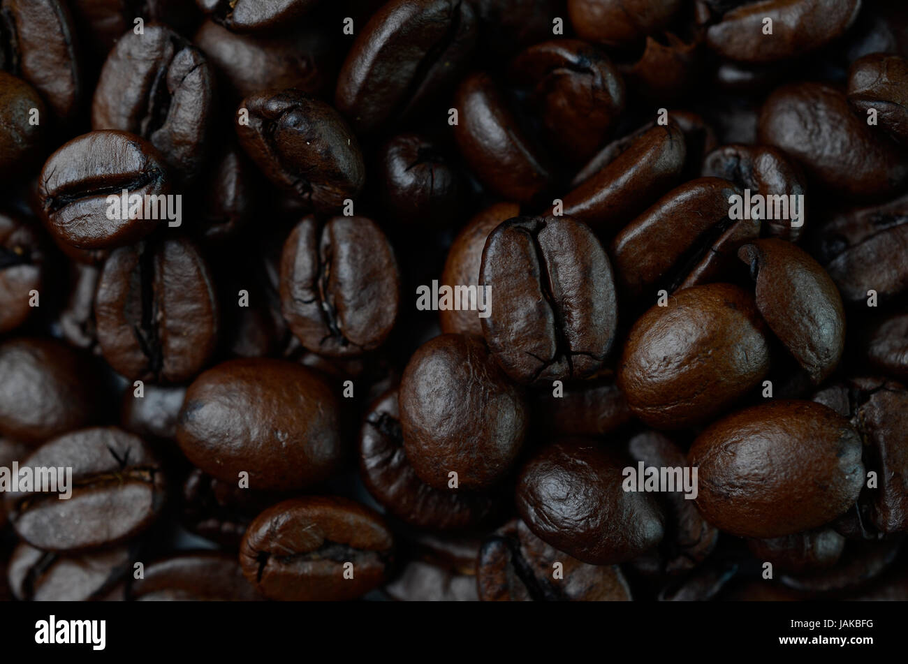 Closeup of espresso beans Stock Photo - Alamy
