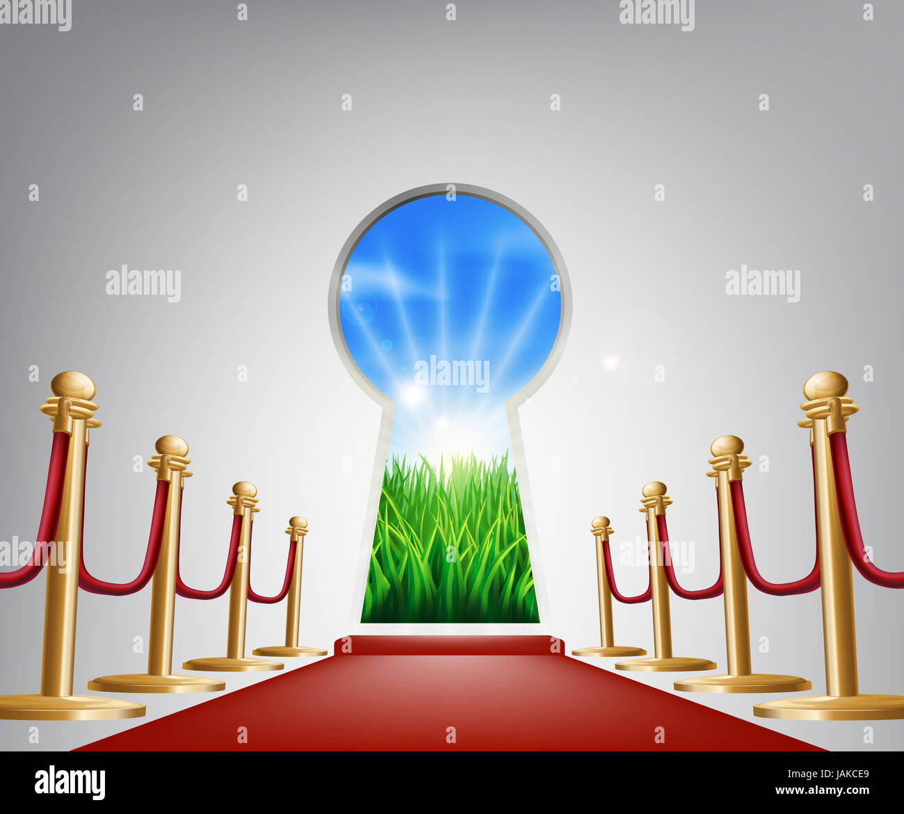 Keyhole shaped hole hi-res stock photography and images - Alamy