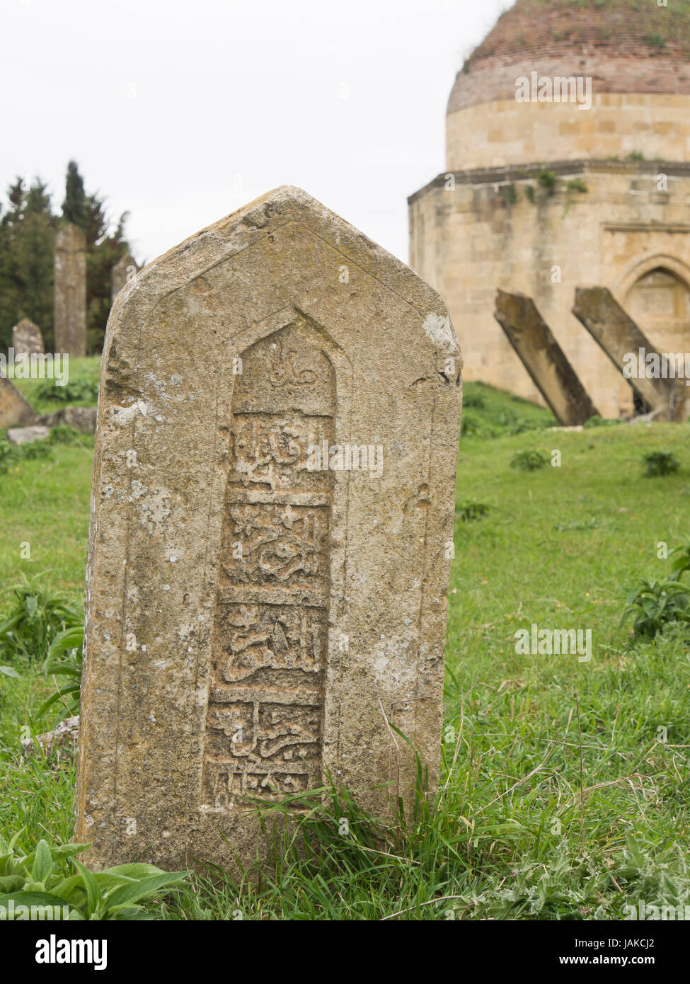 Yeddi Gumbez, Shirvan Domes or the Shamakhi mausoleum, tombs of Shirvan ...