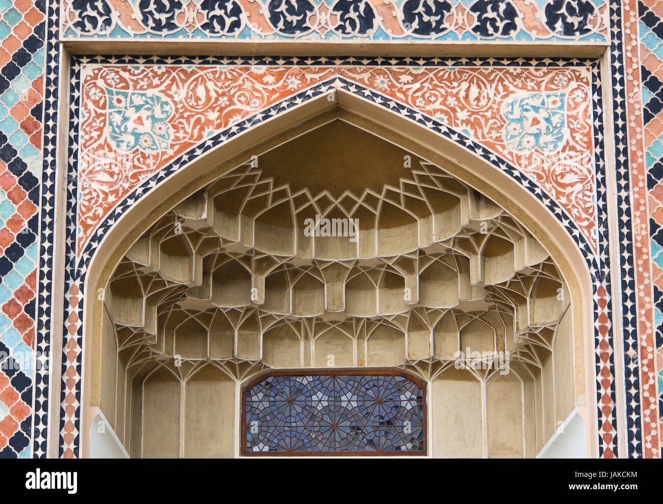 The summer palace of Sheki Khans, Şəki xanlarının sarayı, In the town ...