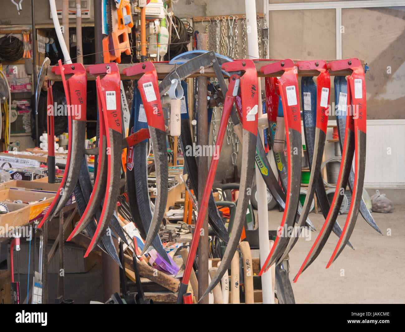 Sickle hook sickles hooks hi-res stock photography and images - Alamy