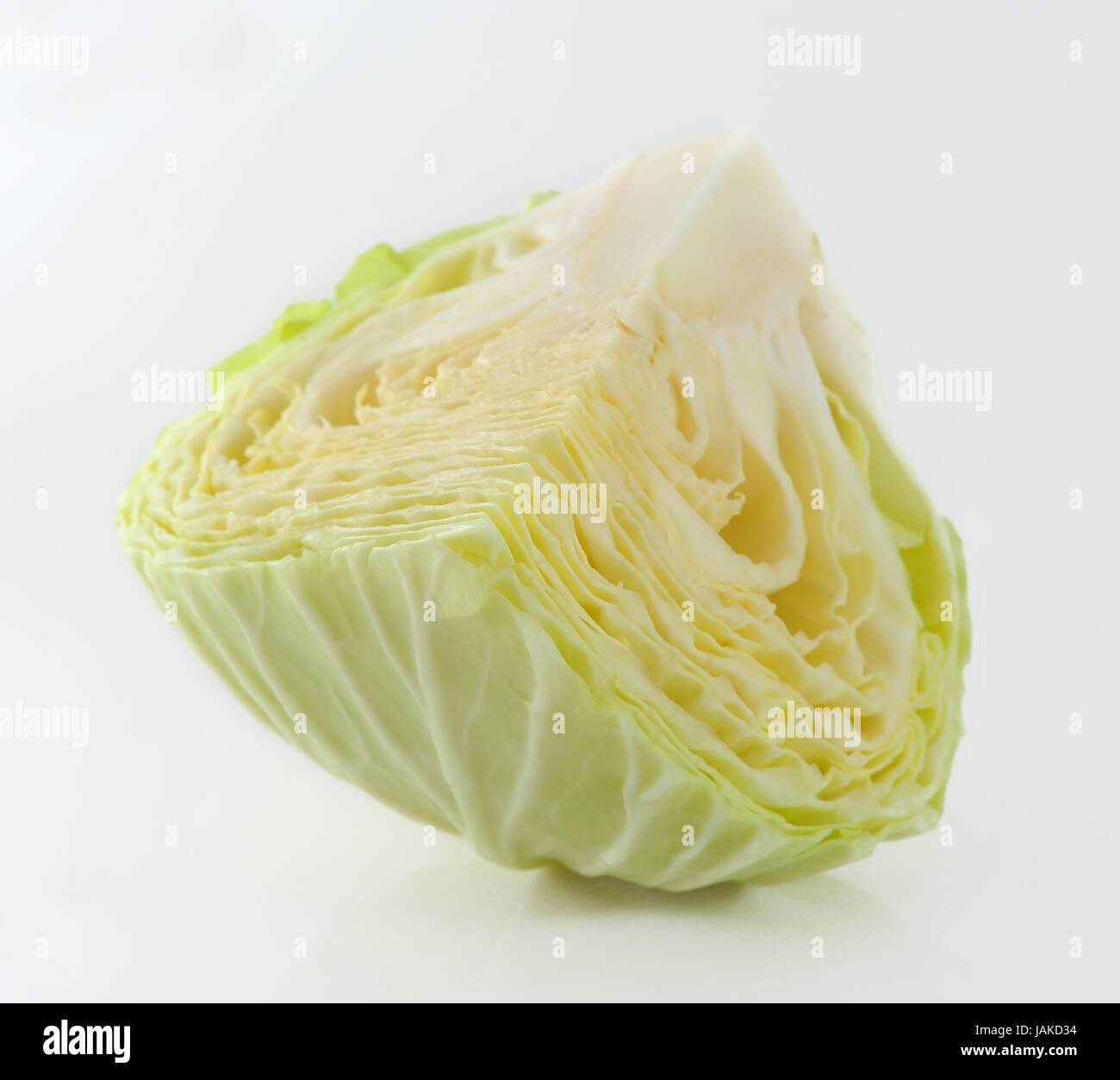 Cabbage isolated on white Stock Photo - Alamy